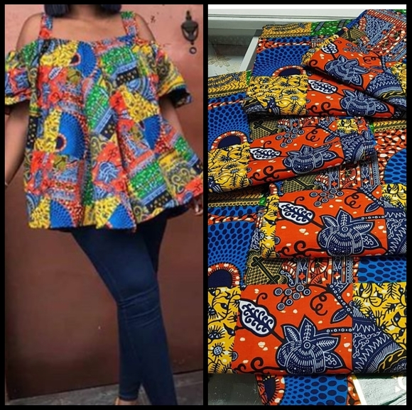Other | African Patchwork Cotton Fabricankara Pri | Poshmark